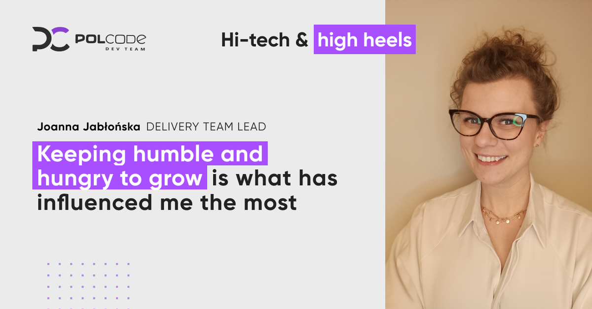 Hi-tech & high heels – Joanna Jabłońska