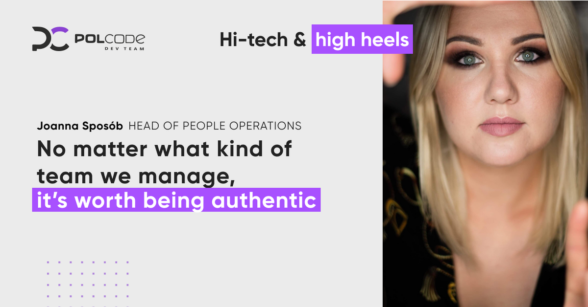 Hi-tech & high heels – Joanna Sposób